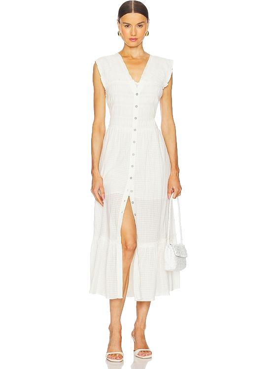 FREE PEOPLE Free People Desert Dazed Midi Dress